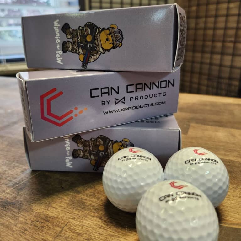 GOLF BALL LAUNCHER - Can Cannon by X Products