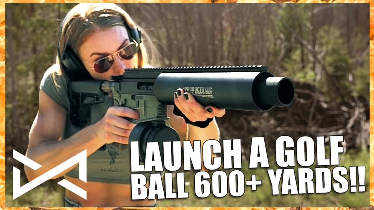 Can Cannon Golf Ball Launcher Launch a Ball 600+ yards