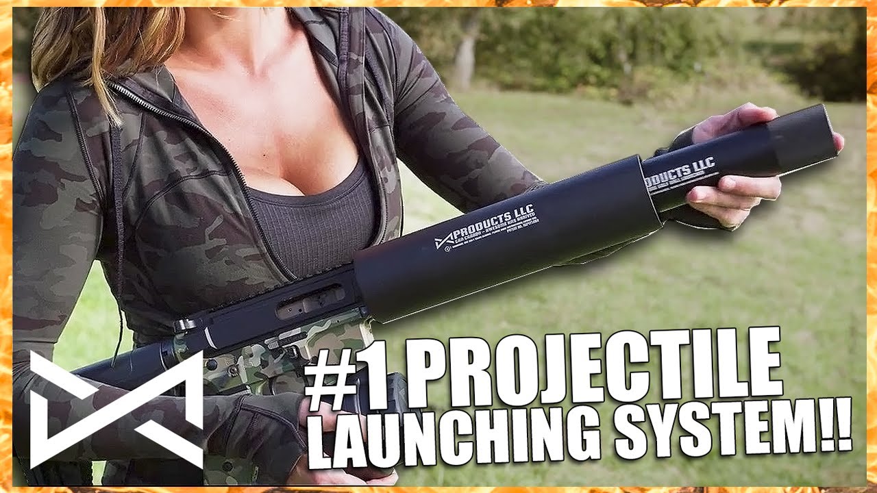 The #1 projectile launch system!! The Can Cannon from X Products!